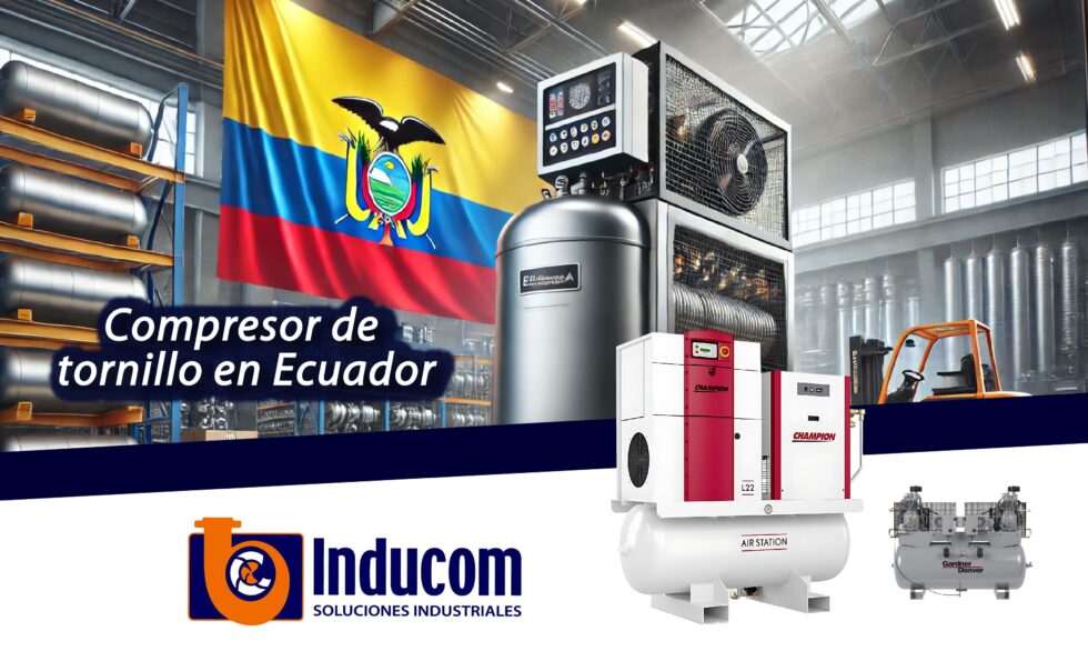 Compresores de tornillo en Ecuador - Inducom Ecuador